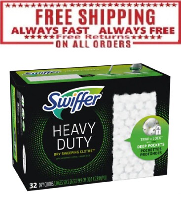 Sweeper Heavy-Duty Dry Sweeping Cloths (32-Count) | eBay