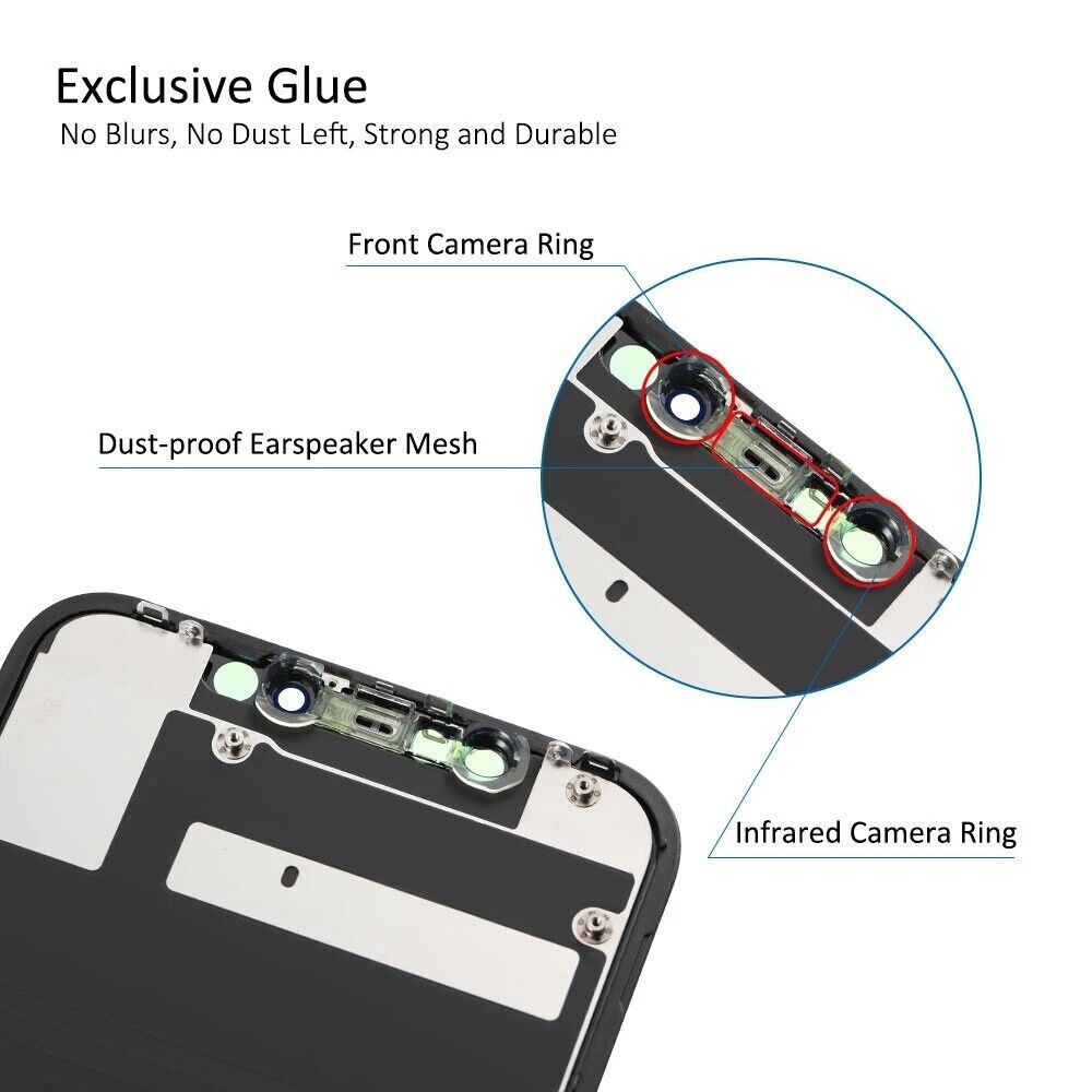 For iPhone 12 Mini LCD&OLED Display Touch Screen Replacement Digitizer ...