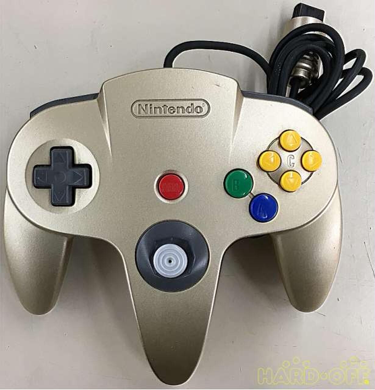 Nintendo 64 N64 Console Toys R Us Gold W/AV Cable/AC Adapter/Controller ...