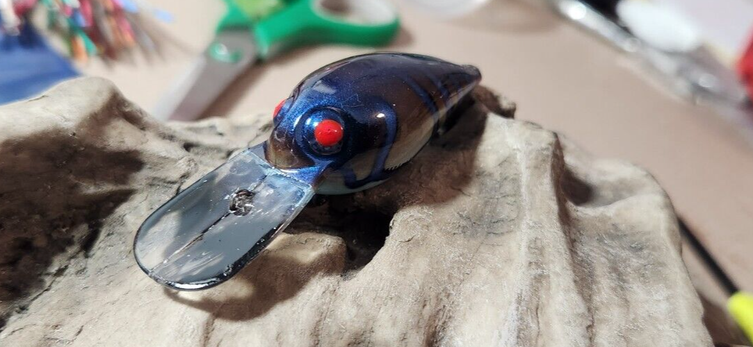 Custom Painted Wiggle Wart(Ghost craw) | eBay