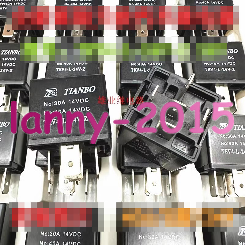 1PC New TRV4-L-24V-Z 24V 40A 5-pin TIANBO automotive relay #HJ | eBay