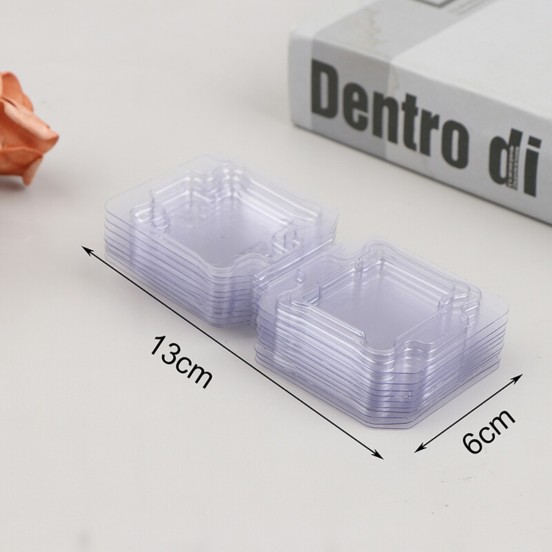 10Pcs CPU Box CPU Plastic Protective Case CPU Clamshell Tray Case ...