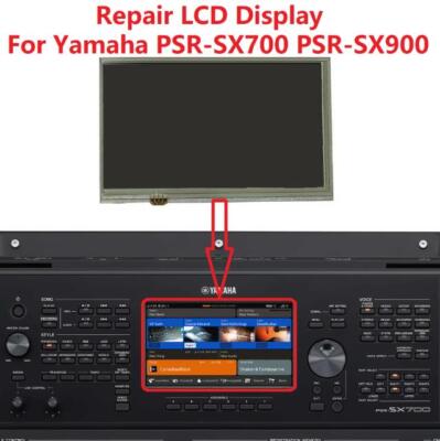 LCD Display With Touch Screen Digitizer for Yamaha PSR-SX700 PSR-SX900 | eBay
