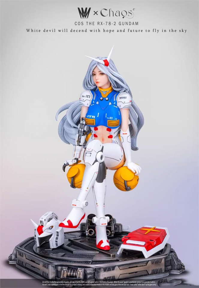 Mech Girl MMS CHAOS Studio Resin Statue 28cm Original | eBay