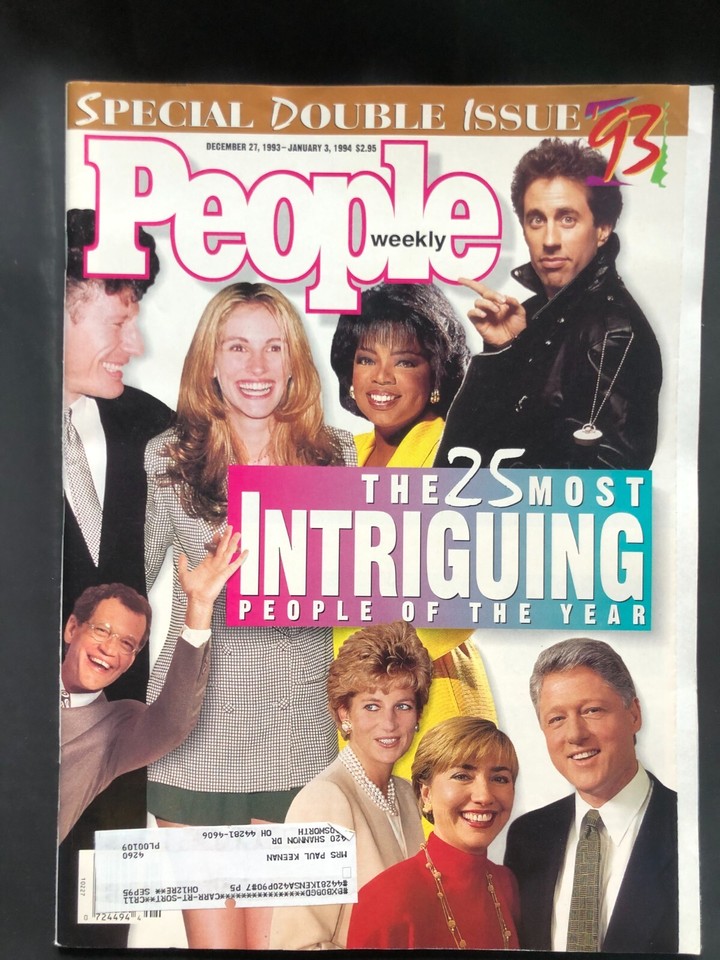 Vintage PEOPLE Magazines- 1980's & 1990's-Movie Stars &More- Choice | eBay
