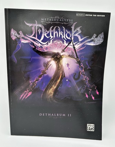 Metalocalypse: Dethklok Dethalbum II, Guitar Tab, Songbook, 2009 - No ...