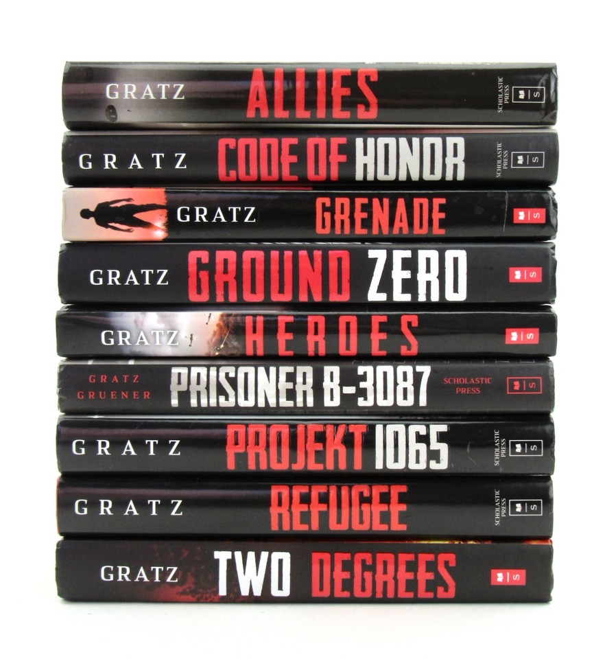 Lot 9 ALAN GRATZ Books Allies Ground Zero Refugee Grenade B-3087 HB EXC ...
