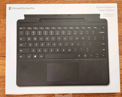 Microsoft Surface Pro 8, 9 X Keyboard Box ONLY with Original Inserts ...