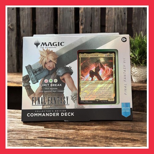 Final Fantasy MTG Collector Command Deck Limit Break English Foil 100 ...