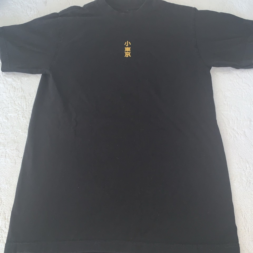 Japangeles Little Tokyo Hannya Mask Shirt Medium Black Streetwear | eBay