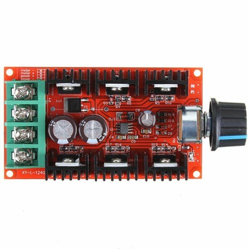 10-50V DC Motor Speed Control PWM HHO RC Controller 2000W 40A 12V 24V ...