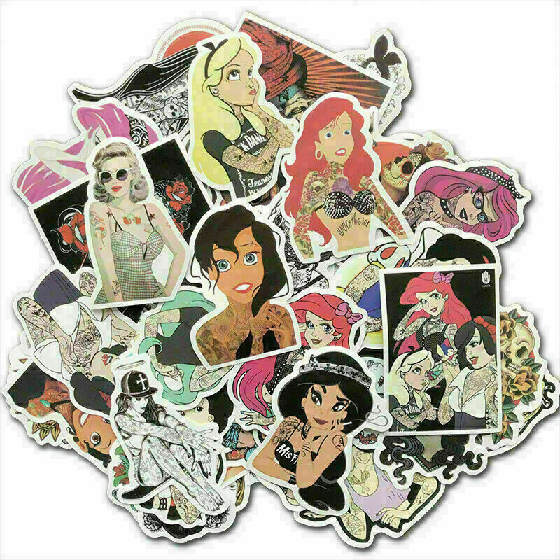 50pcs Sexy Women Naughty Stickers NSFW Themed Waterproof Sticker Pack ...