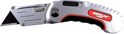 AMERICAN LINE PRO 65-0203 FOLDING UTILITY KNIFE WITH 6 BLADES UPC ...