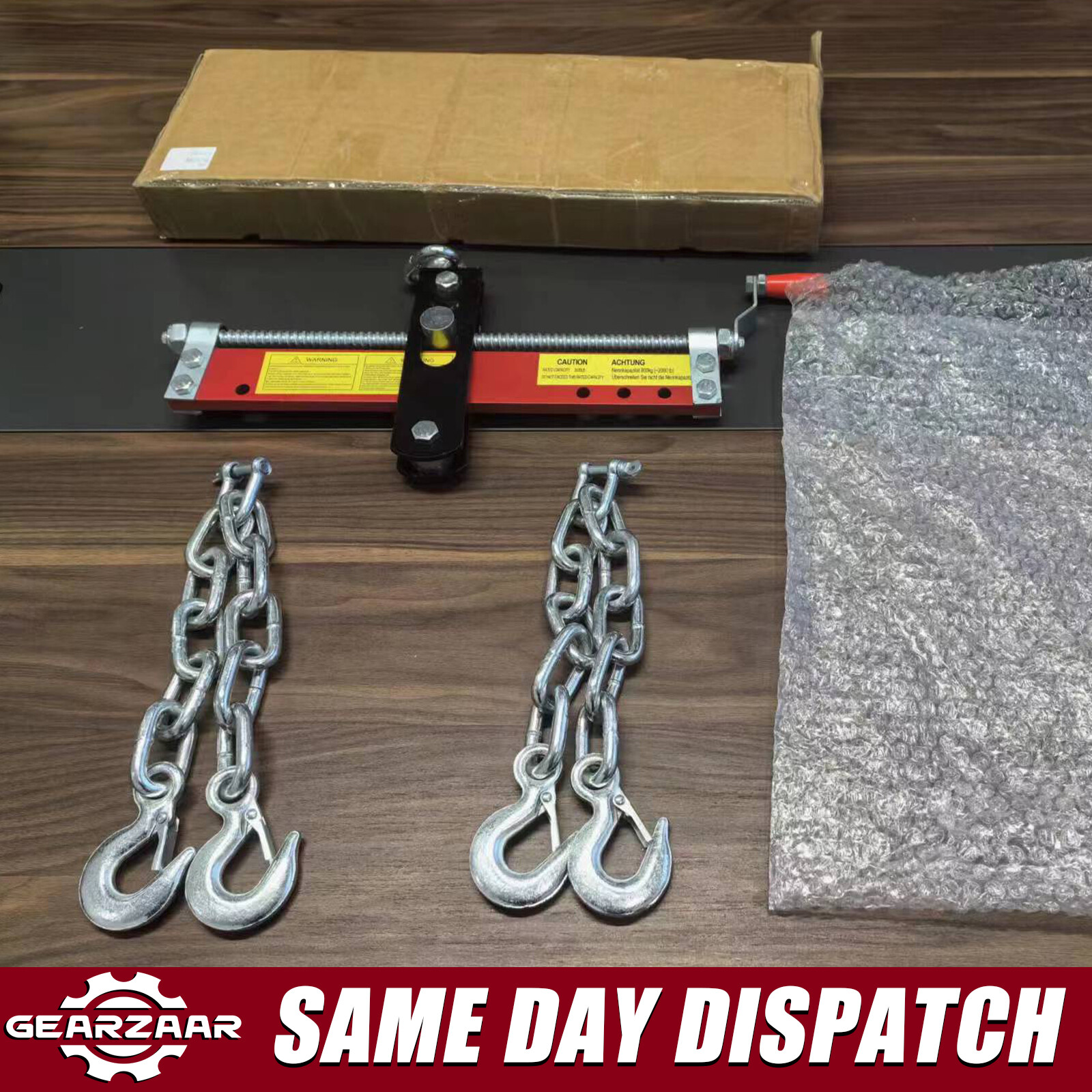 900KG/2000LB ENGINE LEVELLER CRANE HOIST CHAIN LOAD GARAGE LIFTING ...