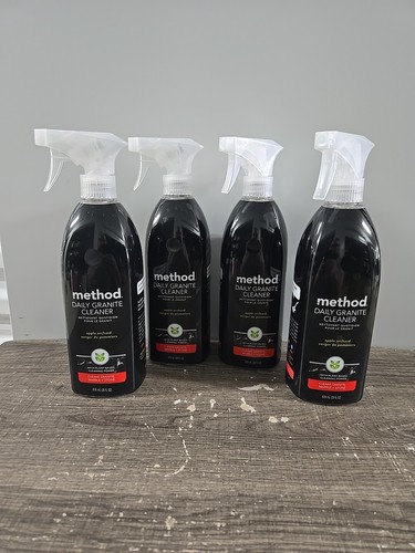 Method 4 Pack Daily Granite Cleaner Spray, Apple Orchard, 28 Ounce ...