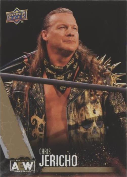 2021 Upper Deck AEW All Elite Wrestling - Chris Jericho #54 Gold for ...