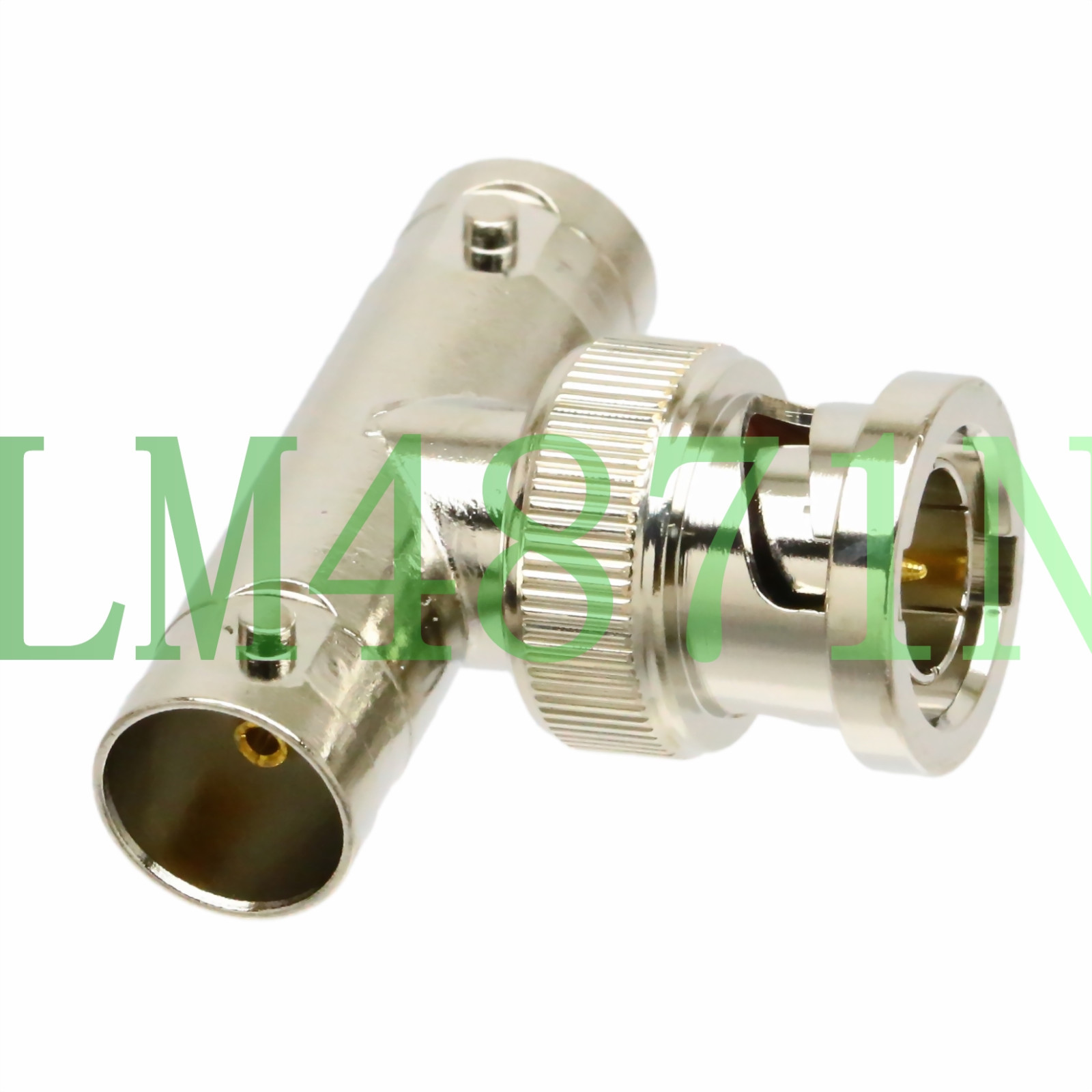 mini-SDI HD PLC AB 75ohm BNC Plug to 2x Jack T 1M2F RF coaxial adapter ...