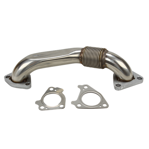 Exhaust Passenger Side Up-pipe For 2001-2016 LB7 LLY LBZ LMM LML 6.6 ...