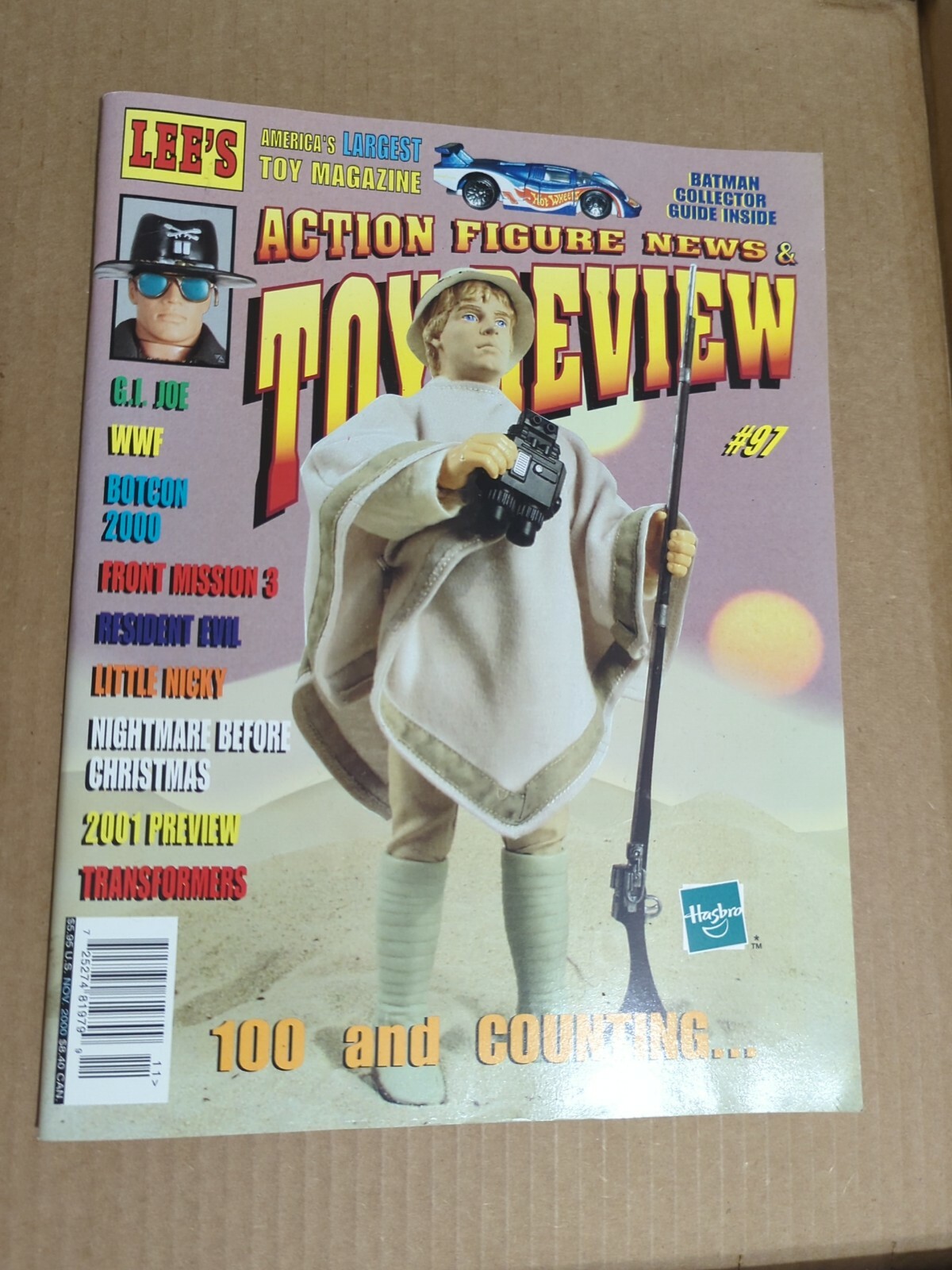 Lee's Toy Review Action Figure Magazine Nov 2000 #97 Nightmare Before ...