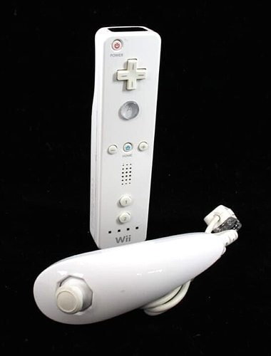 Genuine, Official Nintendo Wii Remote Controller + Nunchuck (White ...