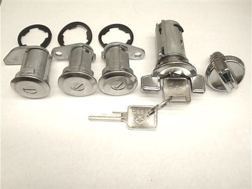 New Ignition, Door, Tailgate, Glove Lock & Keys Fit JEEP CJ5 CJ7 FSJ ...