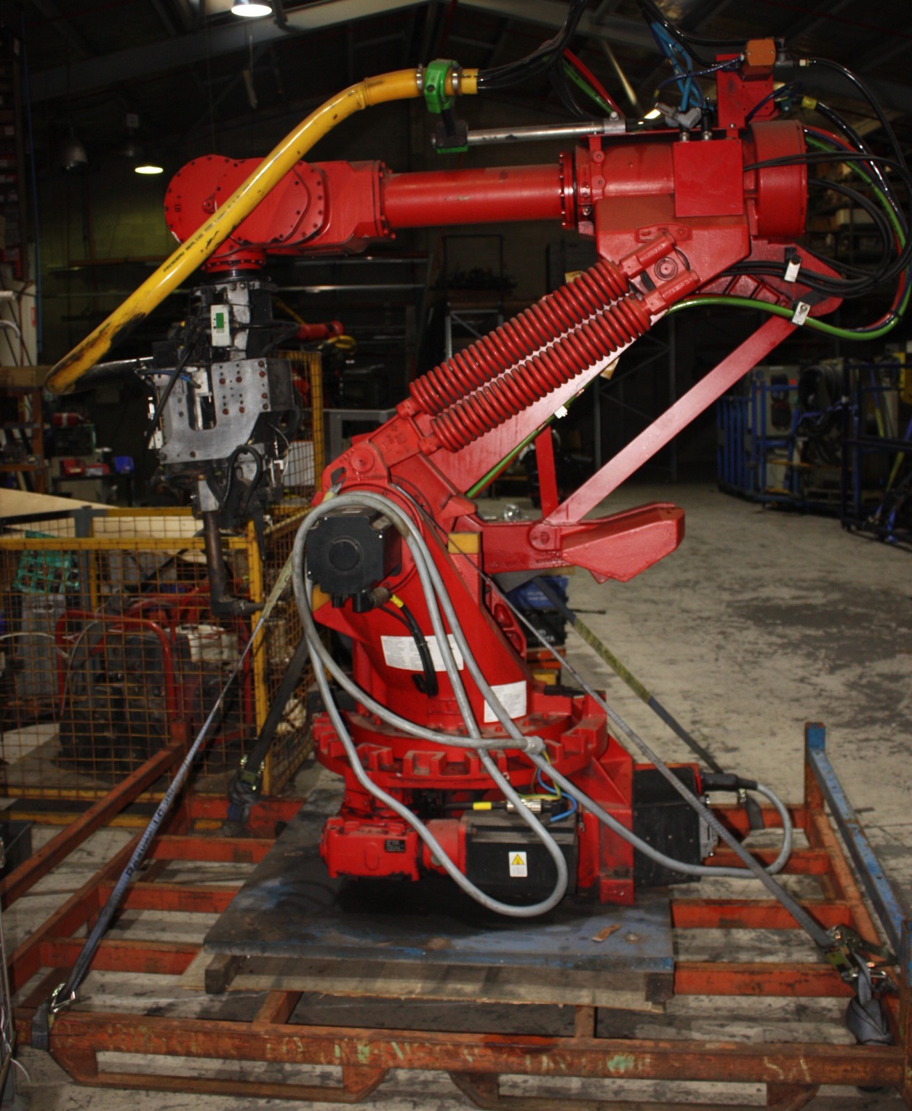 COMAU SMART H1 ROBOT WELDING ARM SPOT WELDER C3G-PLUS Controller Teach ...