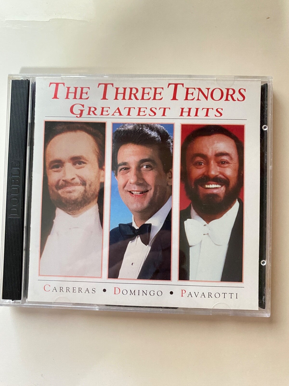 THE THREE TENORS Greatest Hits OOP Time-Life 2-CD SET Domingo PAVAROTTI ...