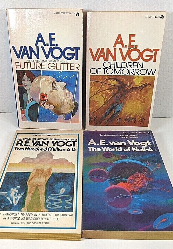 A.E. VAN VOGT Sci-Fi Fantasy Novels ~ Build Your Own Lot ~ You Choose ...