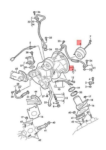 Genuine AUDI VW A4 Avant Vacuum Unit For Exhaust Gas Turbocharger ...