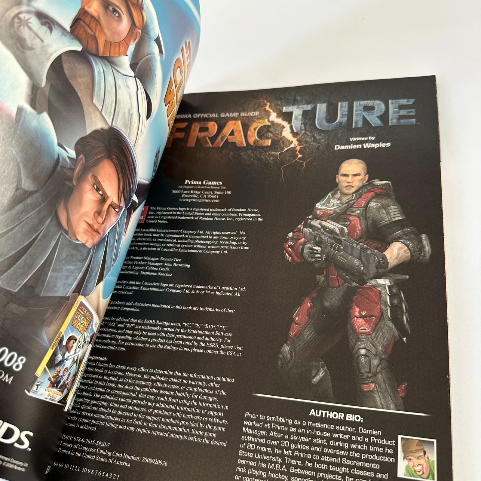 Fracture Video Game Brady Strategy Guide Book Paperback Preowned ...