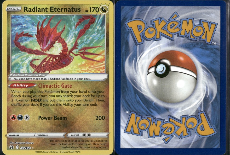 POKEMON TCG SWSH Crown Zenith - Pick Your Card IR/SIR/GG NM/Mint | eBay