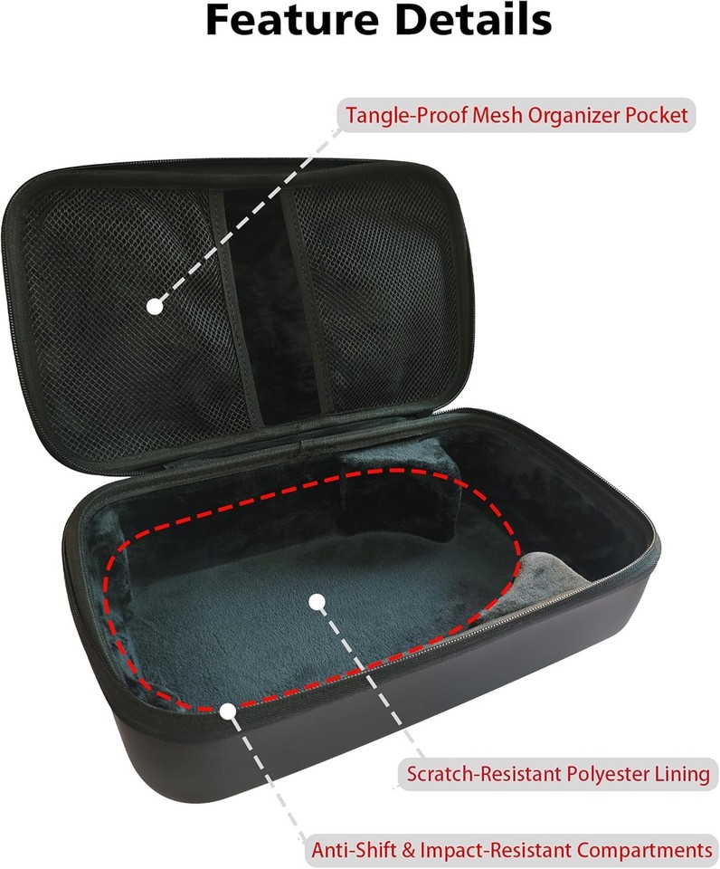 EVA Protection Storage Case Compatible with NOCO Boost HD Gb70/Boost X ...