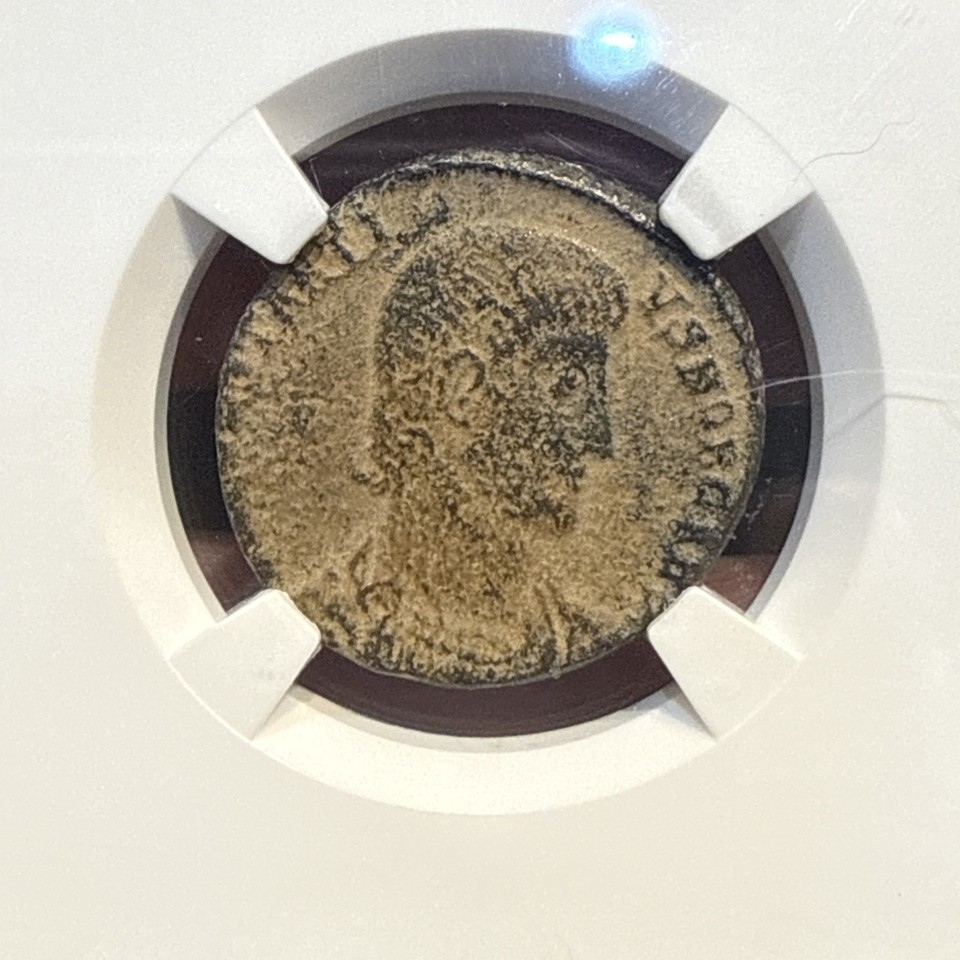 Genuine NGC Certified Ancient Roman Coin Caesar Constantius Gallus 351 ...