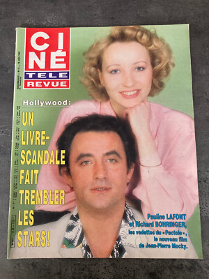 CINE REVUE N°16 18 AVRIL 1985 Richard BOHRINGER Pauline LAFONT J64 | eBay