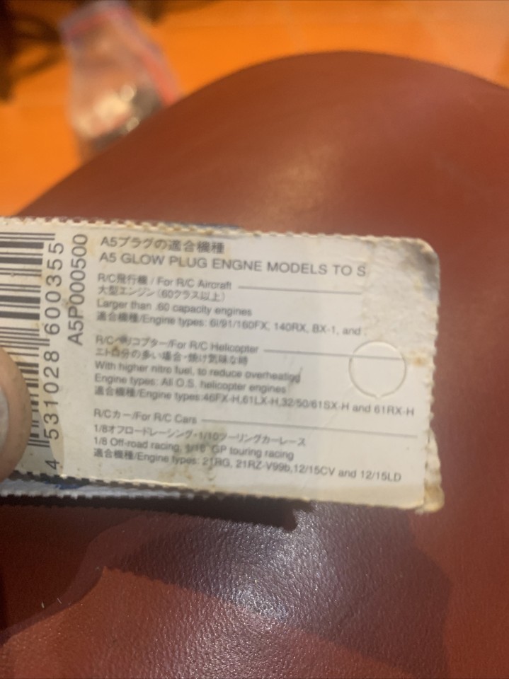 O.S. A5 Short Body Standard Glow Plug (Medium) | eBay