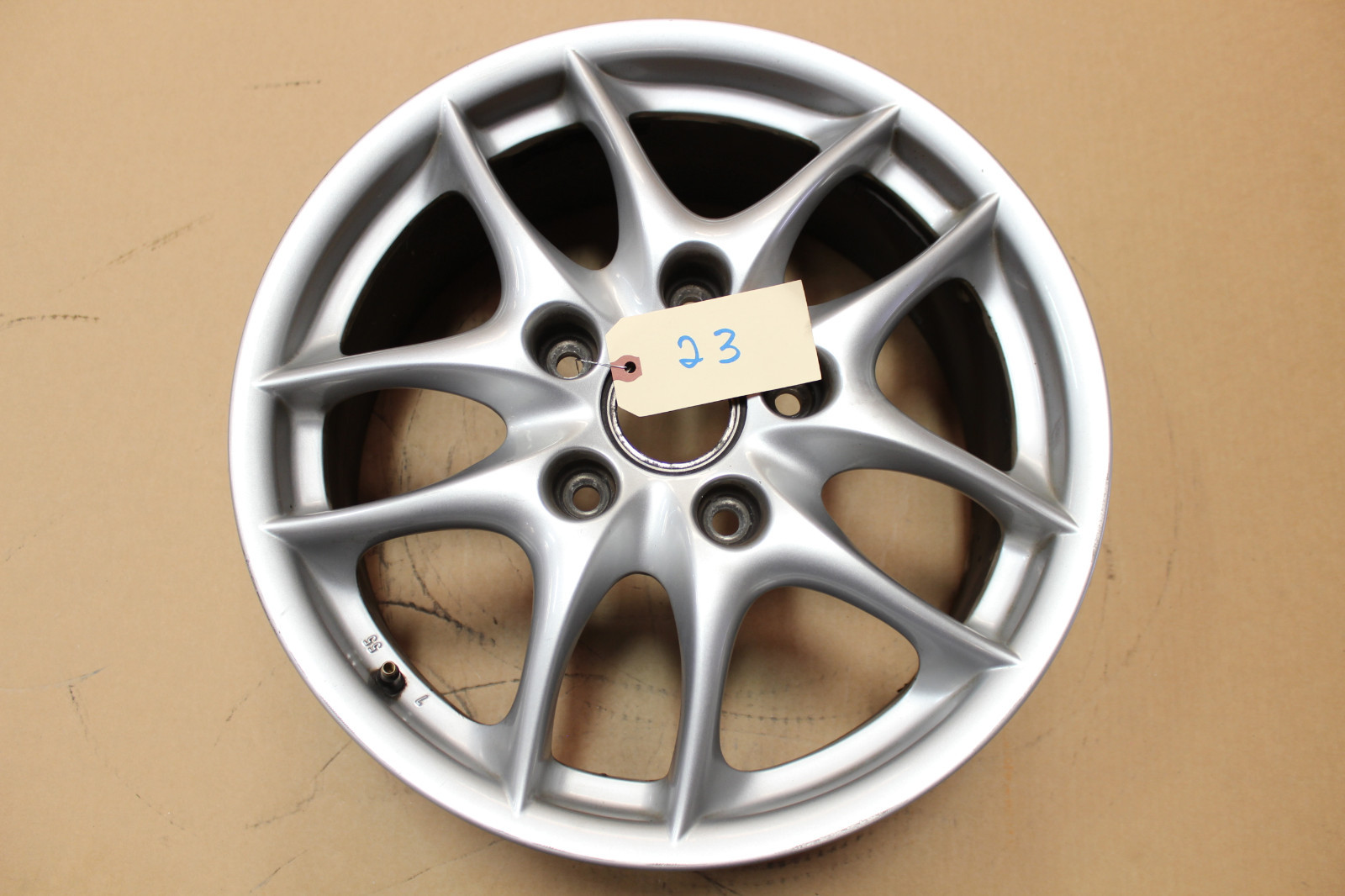 Porsche 986 Boxster S Front Wheel Rim 7x17 17" inch 986.362.124.02 2003 ...