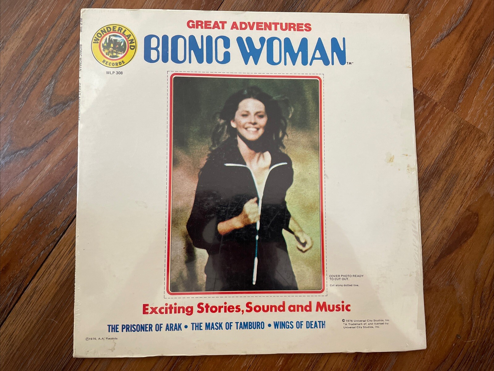 Great Adventures: Bionic Woman 1976 Wonderland WLP 308 Sealed Vinyl NM | eBay