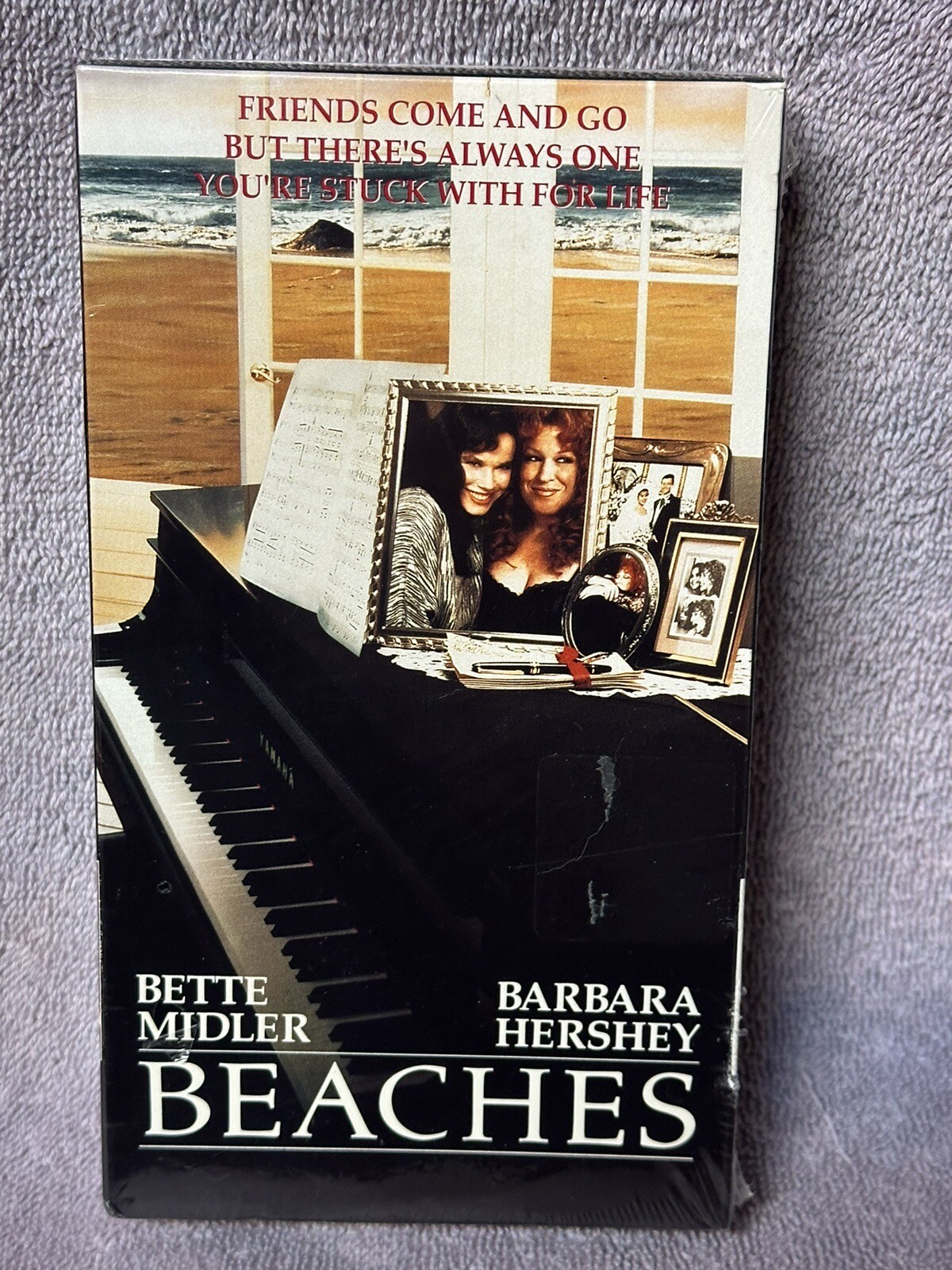 Beaches VHS Movie Bette Midler Barbara Hershey (Sealed, 1988 ...