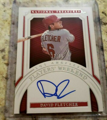 David Fletcher 2019 National Treasures Rookie Autograph Auto#13/99 ...