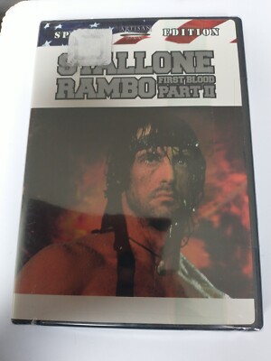 NEW Rambo First Blood Part 2 II Special Edition DVD 2002 Sylvester ...
