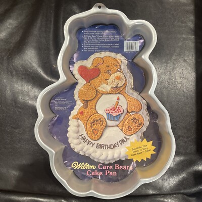 CARE BEARS Wilton 1983 Vintage Versatile Full Body Cake Pan Mold #2105 ...