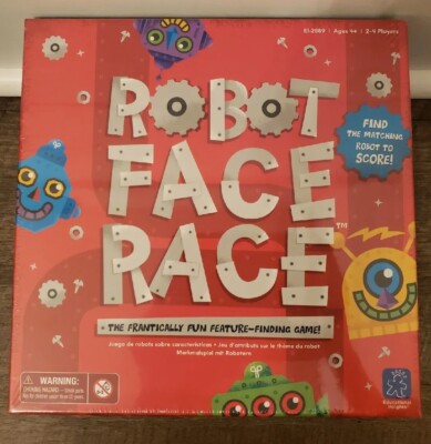 NEW, SEALED 🤖 Robot Face Race Game - Educational Insights - Fun Family ...