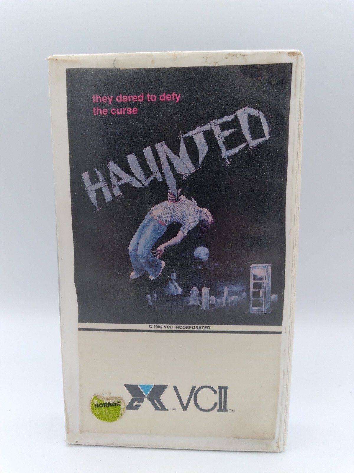 The Haunted (VHS, 1982-) BIG BOX-Cult Horror-Tested-Aldo Ray, Virginia ...