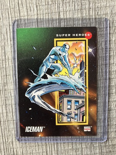 Marvel 1992 - Iceman #27 - Impel Marvel Universe Series 3 Trading Card ...