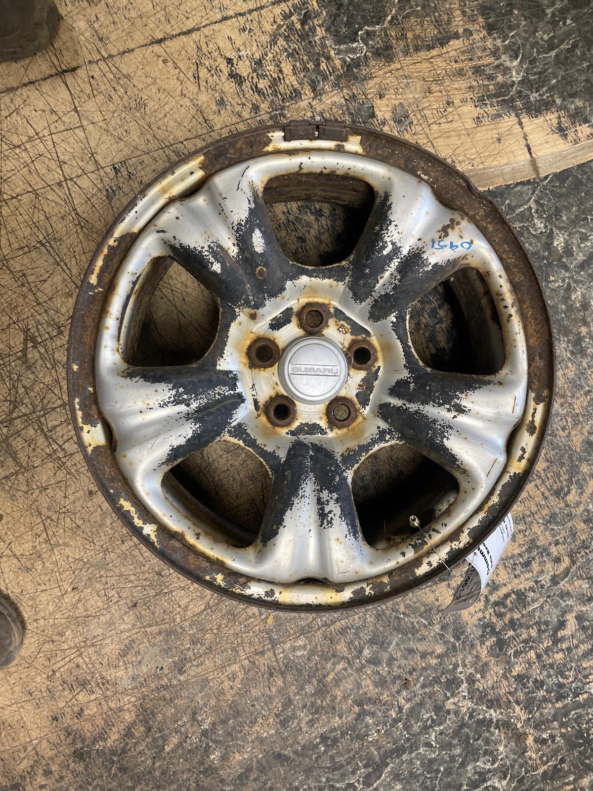 OEM 16 INCH 5 SPOKE STEEL Wheel SUBARU FORESTER 03 04 05 06 07 | eBay