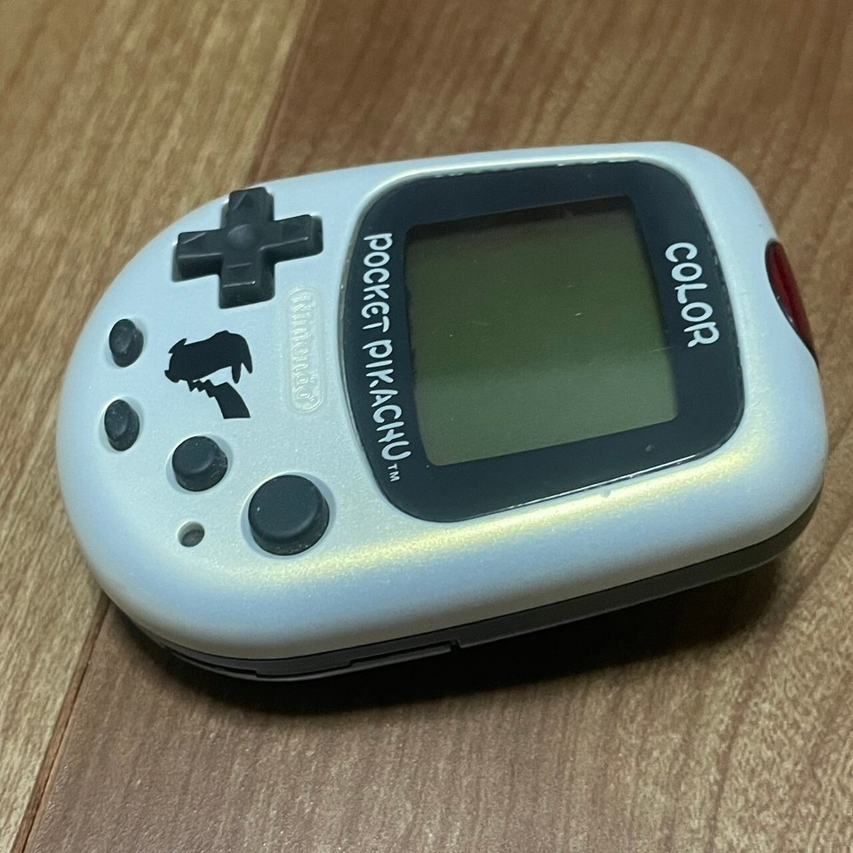 RARE NINTENDO Pocket Pikachu Color Virtual pet Pedometer Limited ...