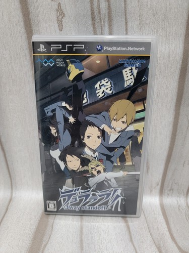 Durarara 3way standoff Live PSP Playstation Region Free Japanese Game ...