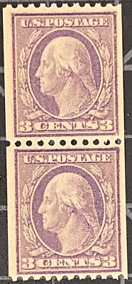 US Stamps - SC# 489 - MNH - Pair - Premium Item - SCV = $22.50 | eBay