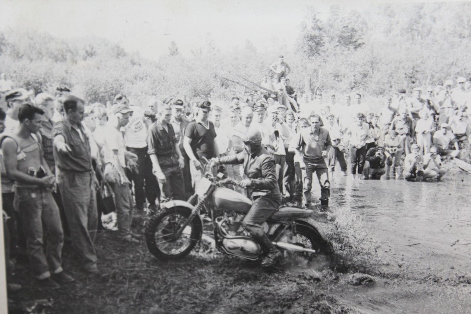 Original Vintage Motorcycle Photo Scramble Race Atlanta GA BSA Triumph ...