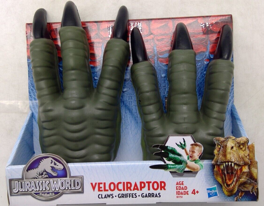 Jurassic World Velociraptor Claws Jurassic Park Replik 1/1 Raptor